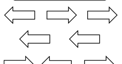 Colored arrows - About Preschool