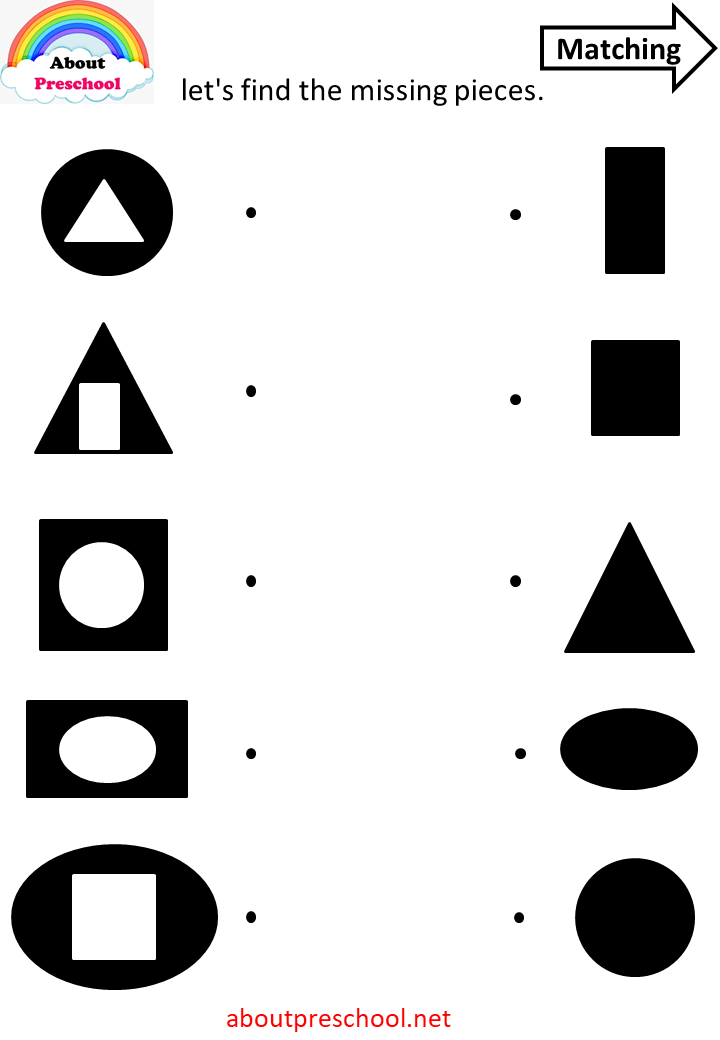 Matching Shapes Interactive Worksheet Matching 2 D Shapes Names Grade Matching Shapes Interactive Worksheet Matching 2 D Shapes Names Grade