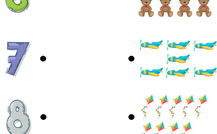Number matching-2 - About Preschool