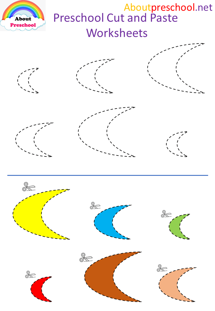 Printable Cut And Paste Worksheets