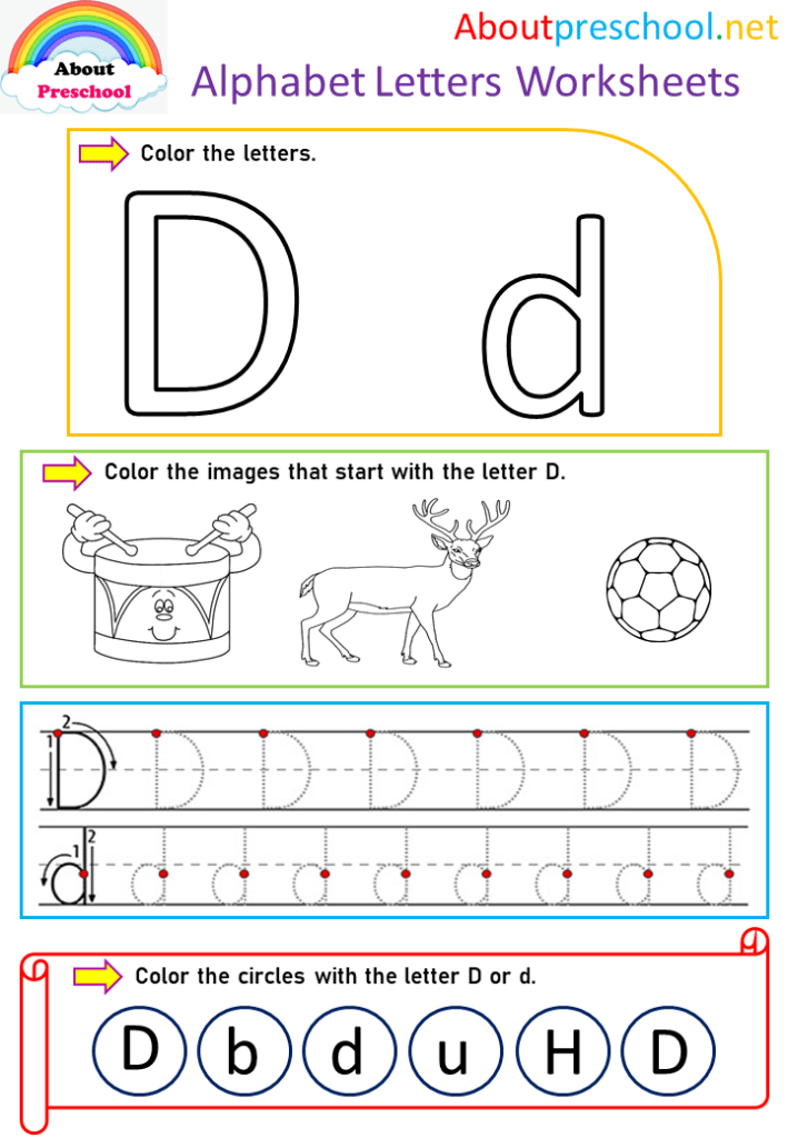 Alphabet Worksheets-G - About Preschool