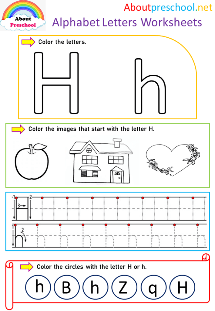Alphabet Worksheets-G - About Preschool