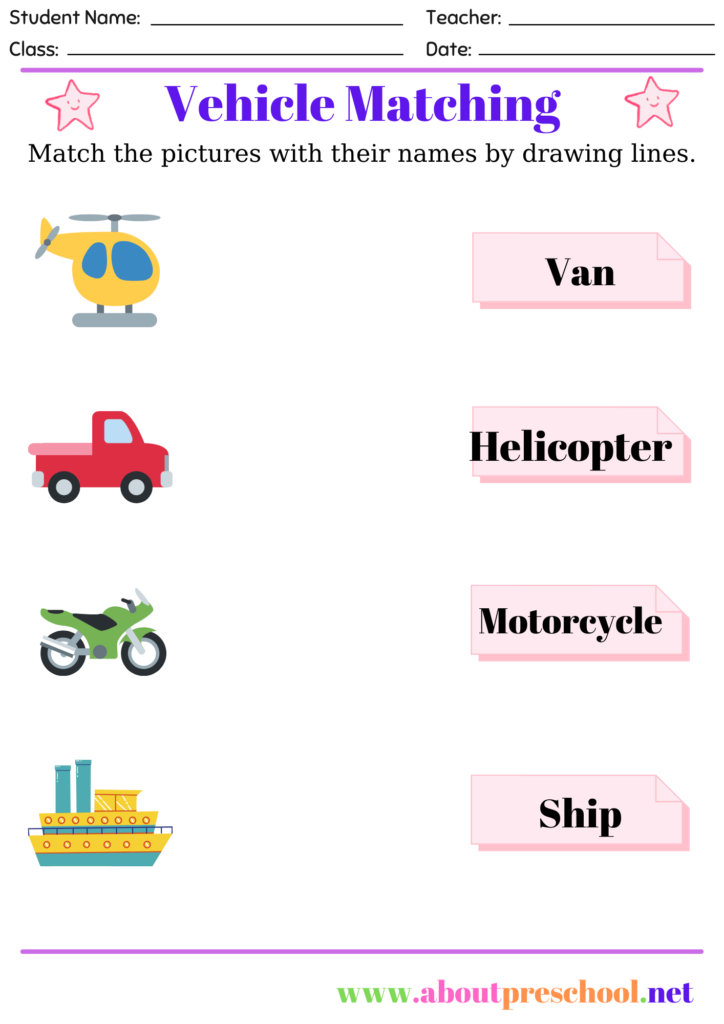 Alphabet Matching-8 - About Preschool