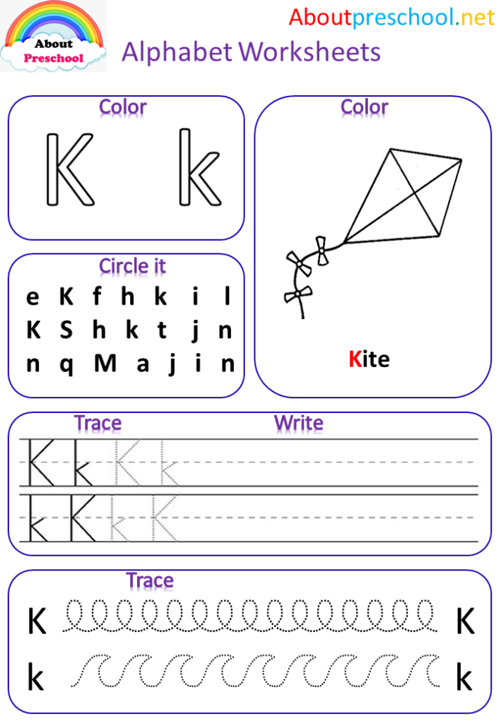 Alphabet Worksheets-Q - About Preschool