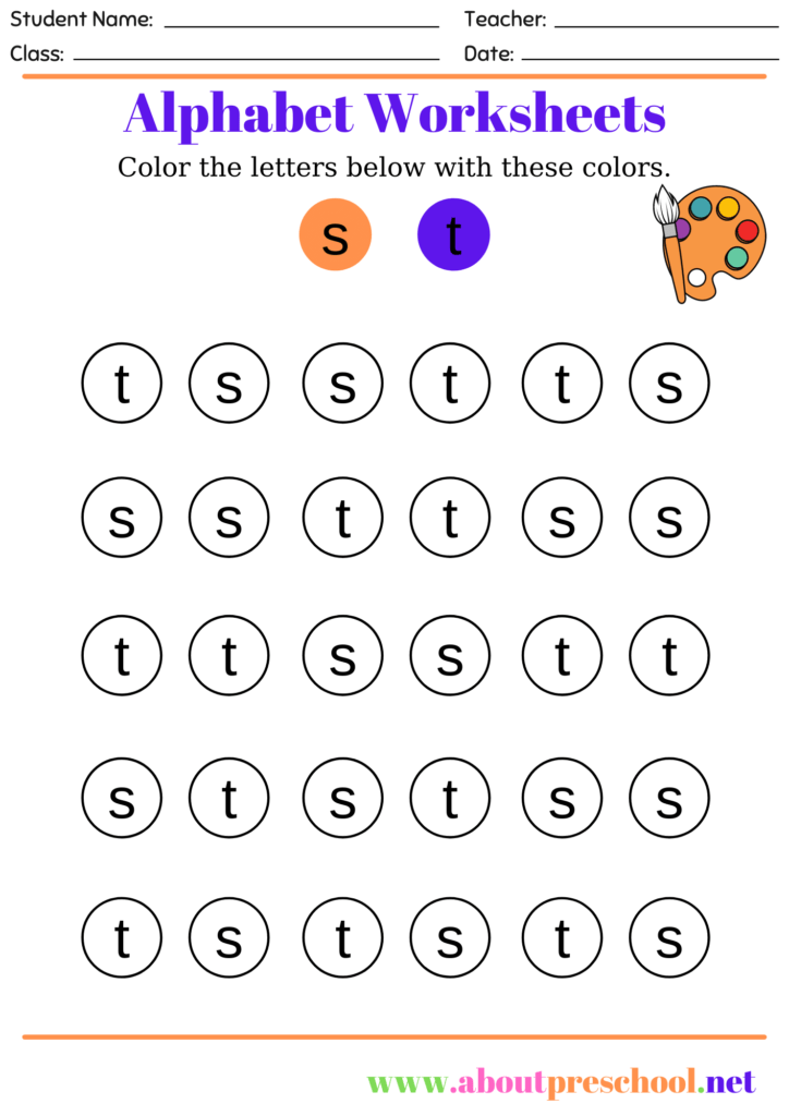 Alphabet L Worksheet - About Preschool