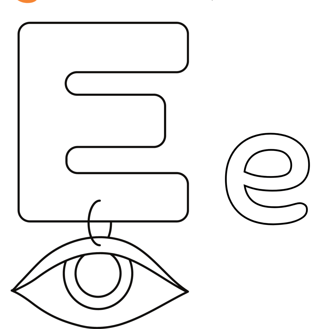 alphabet coloring pages e