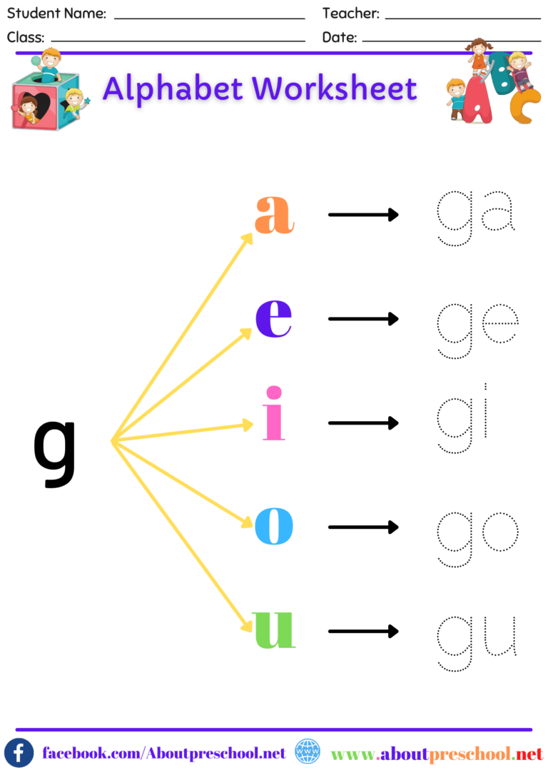 Alphabet L Worksheet - About Preschool
