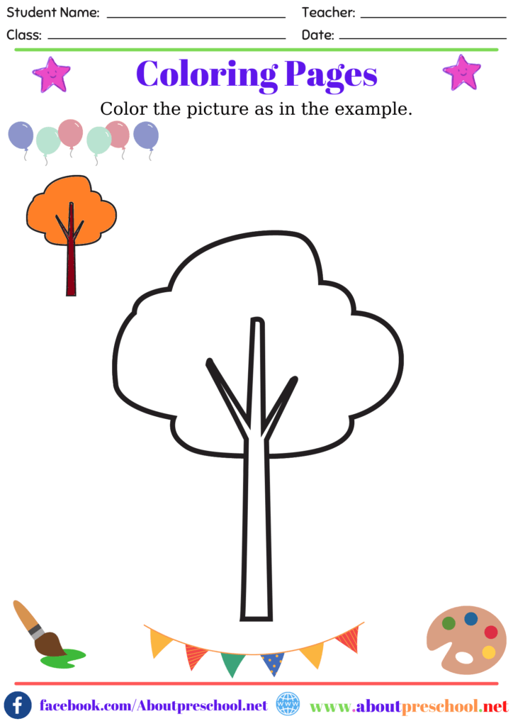 Coloring Pages-21 - About Preschool