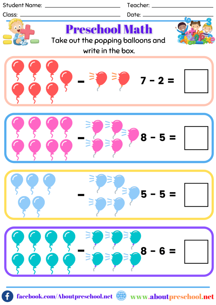 Kindergarten Math-21 - About Preschool