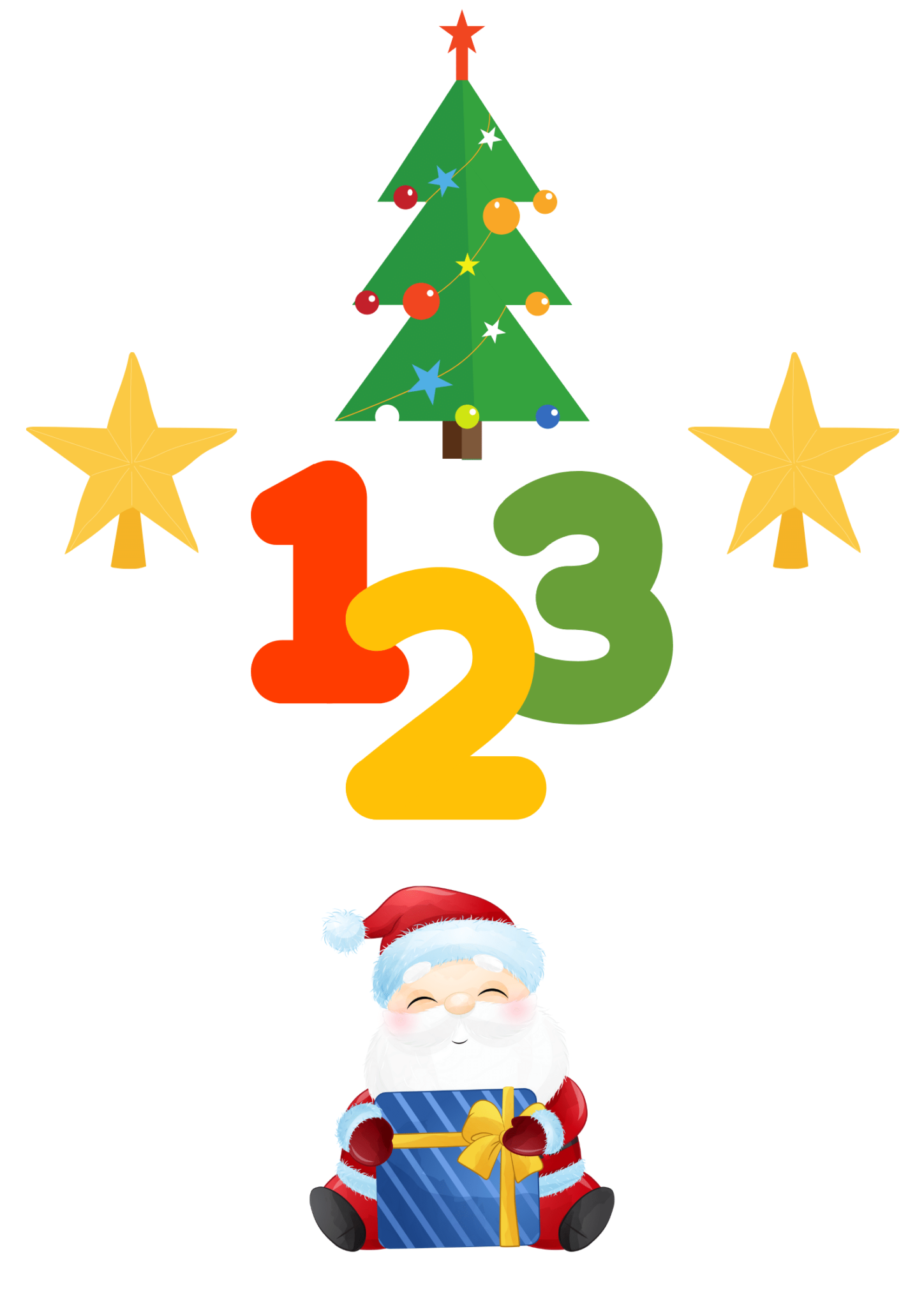 Kindergarten Christmas Number - About Preschool