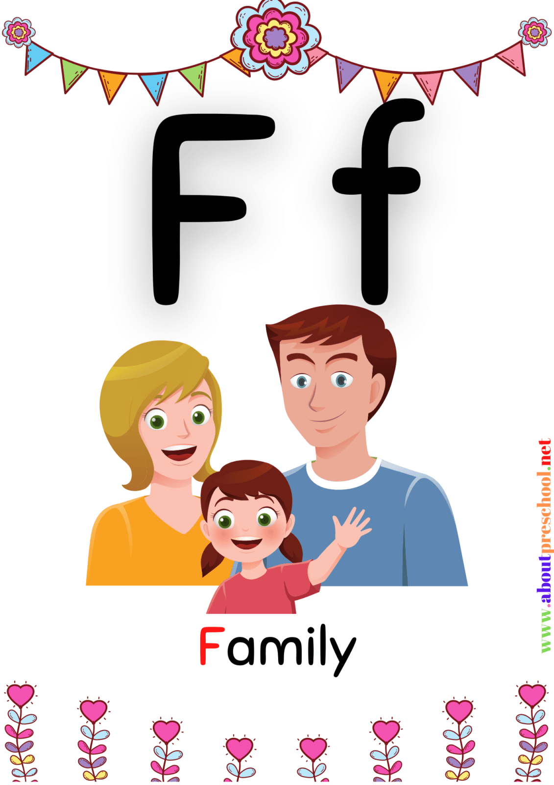 Free Alphabet Flash Cards-A-Z - About Preschool