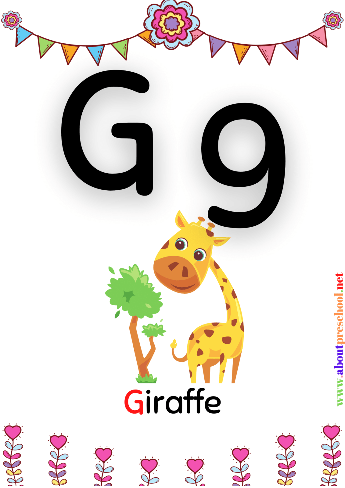 Free Alphabet Flash Cards-A-Z - About Preschool
