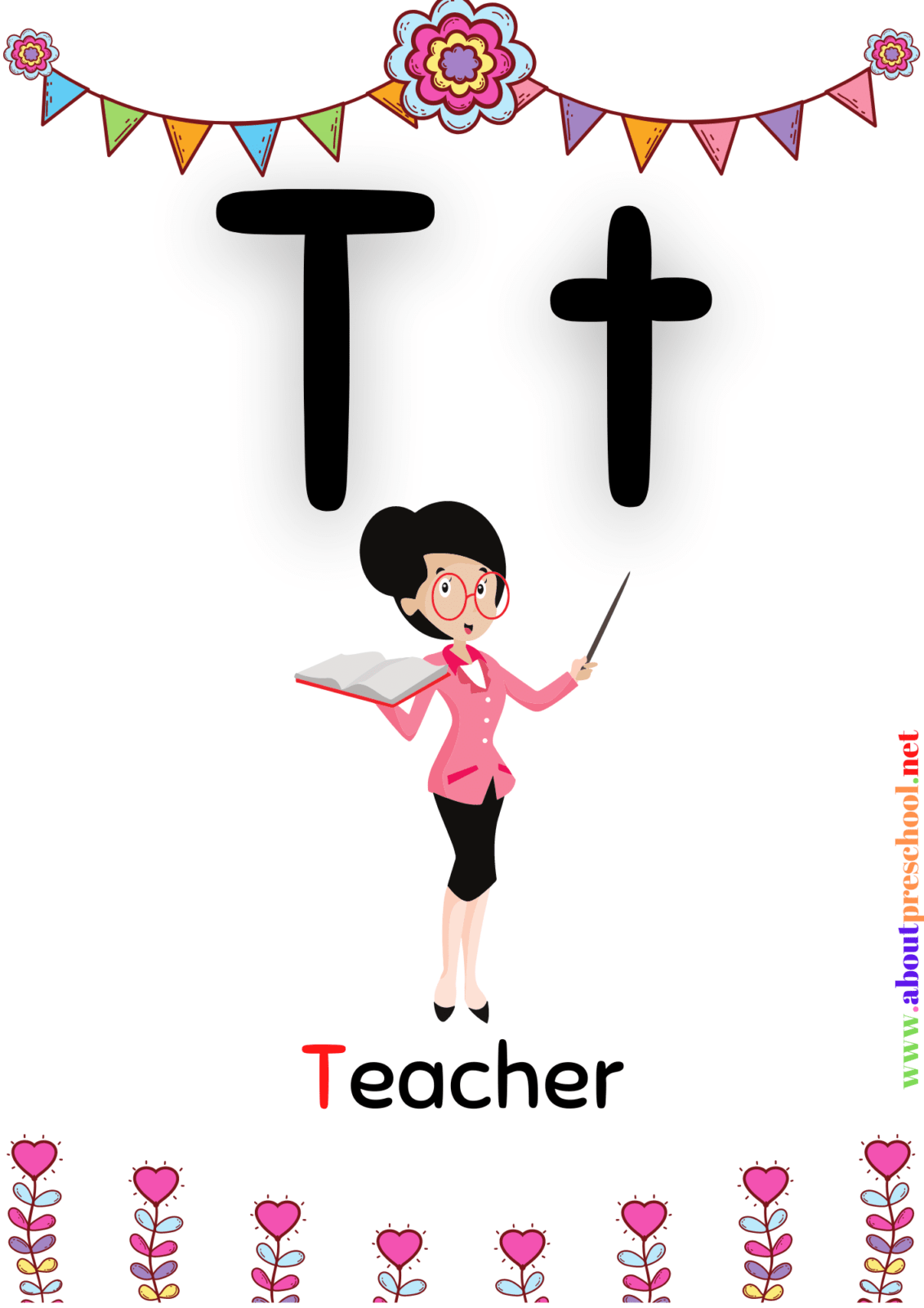 Free Alphabet Flash Cards-A-Z - About Preschool