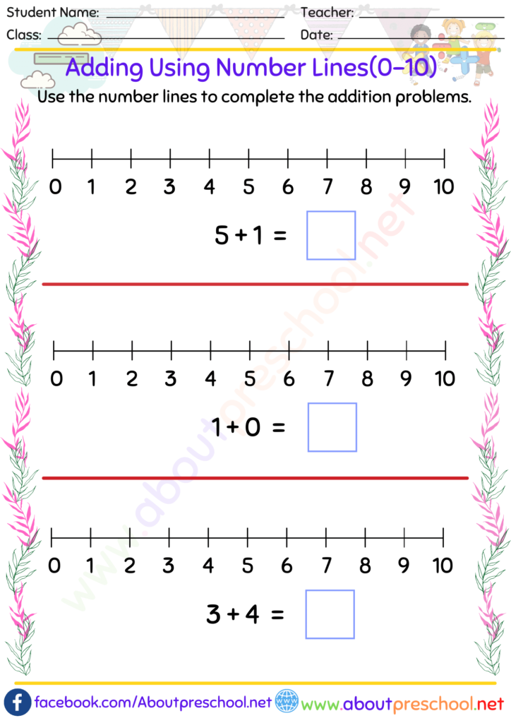 Addition Worksheets For Grade 1-12 - About Preschool
