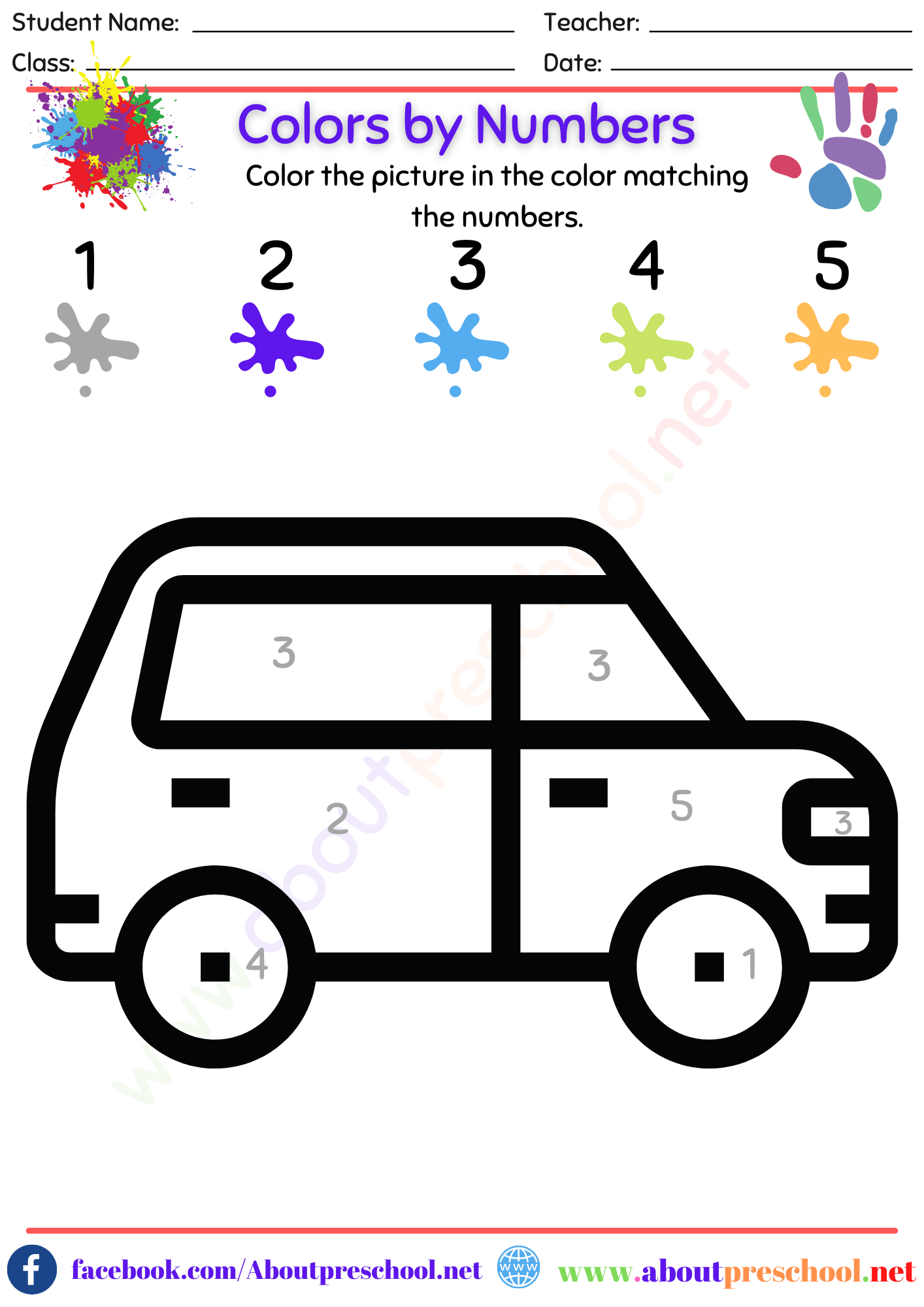 Colors by Numbers-20 - About Preschool