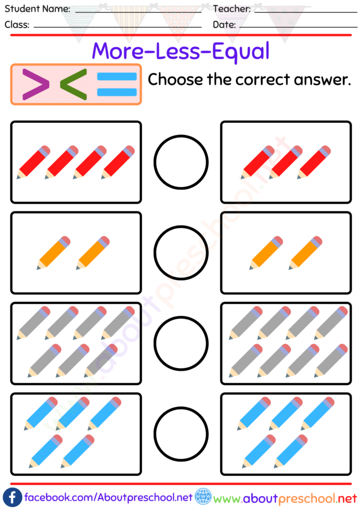 More or Less Archives - About Preschool