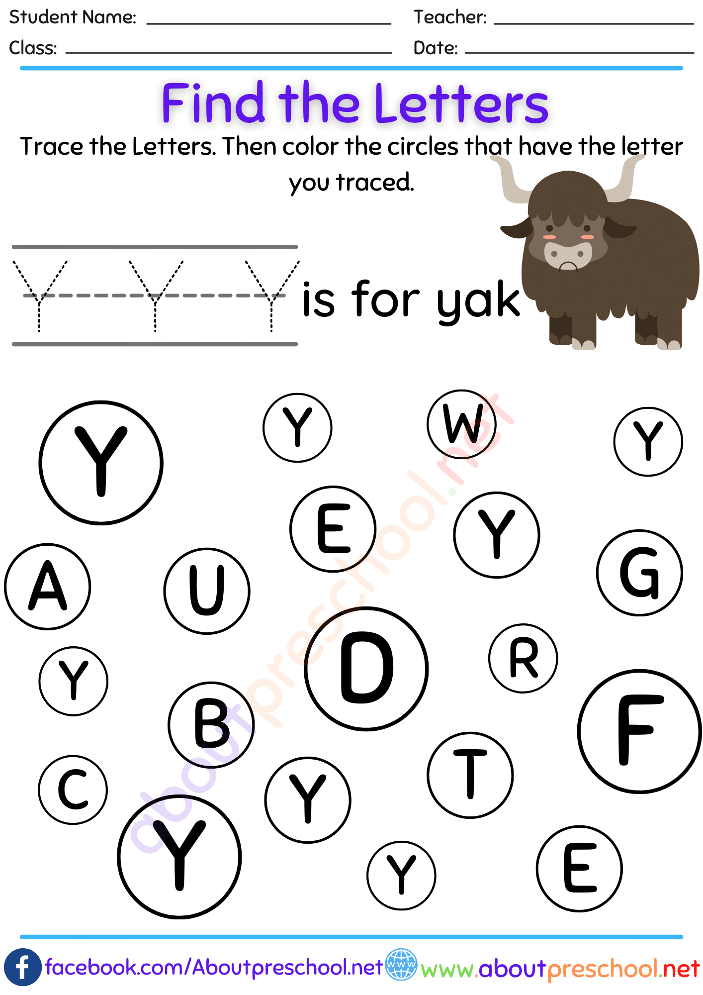 ALPHABET ACTIVITIES Archives - About Preschool