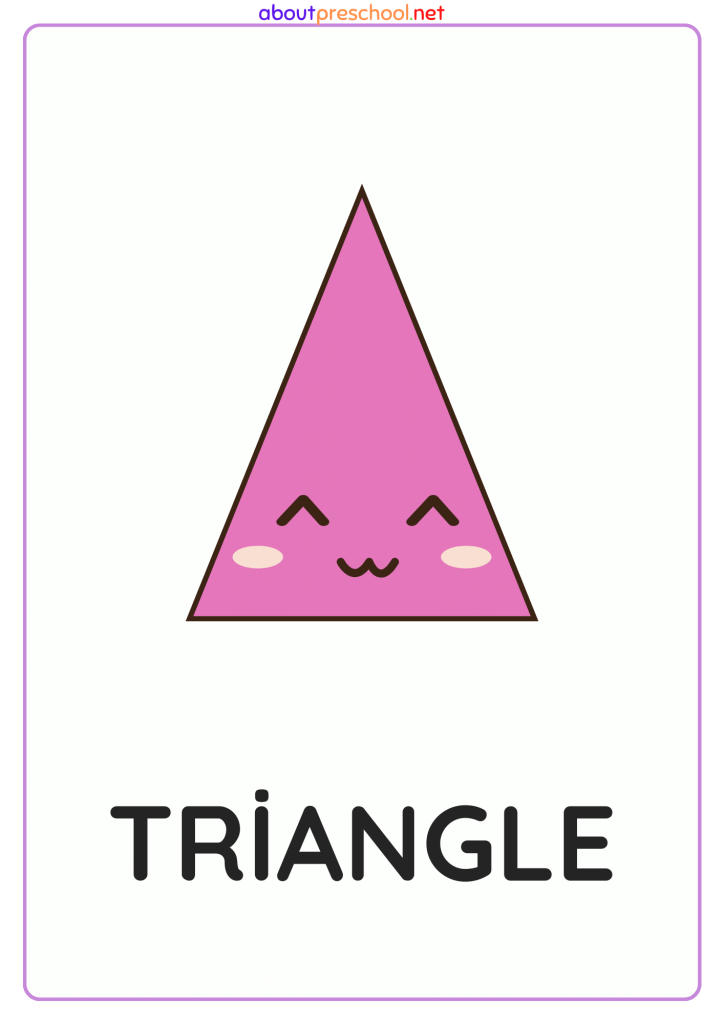 Free Printable Shapes Flashcards For Preschoolers - About Preschool